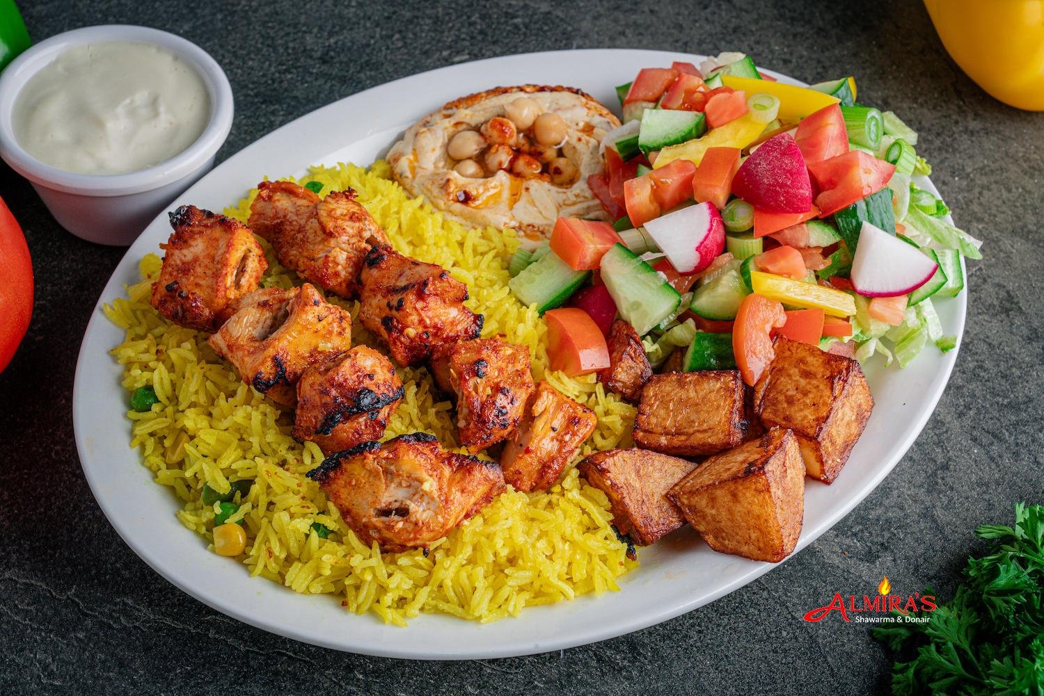 Our Menu – Almira's Shawarma & Donair